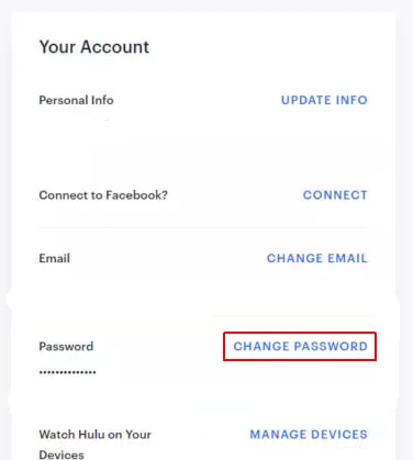 How to Change Hulu Password | Comprehensive guide by Passwarden